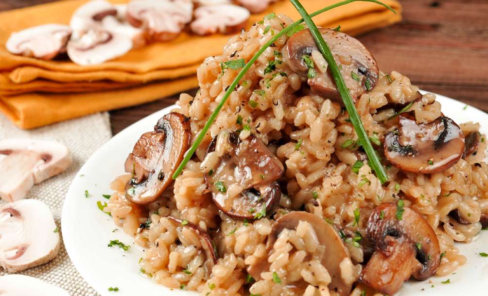Mushroom risotto | Love Veg