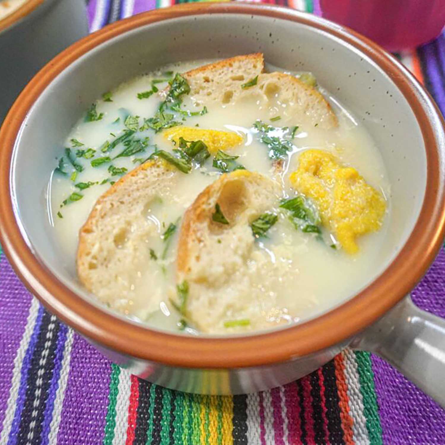 Colombian Breakfast Soup | Love Veg